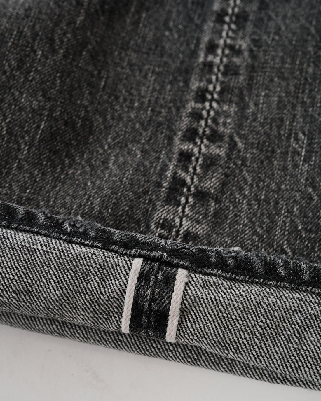 FULL COUNT | 0105BKHW Leveä Musta Reunavahvistettu Denim Dartford | MEADOW